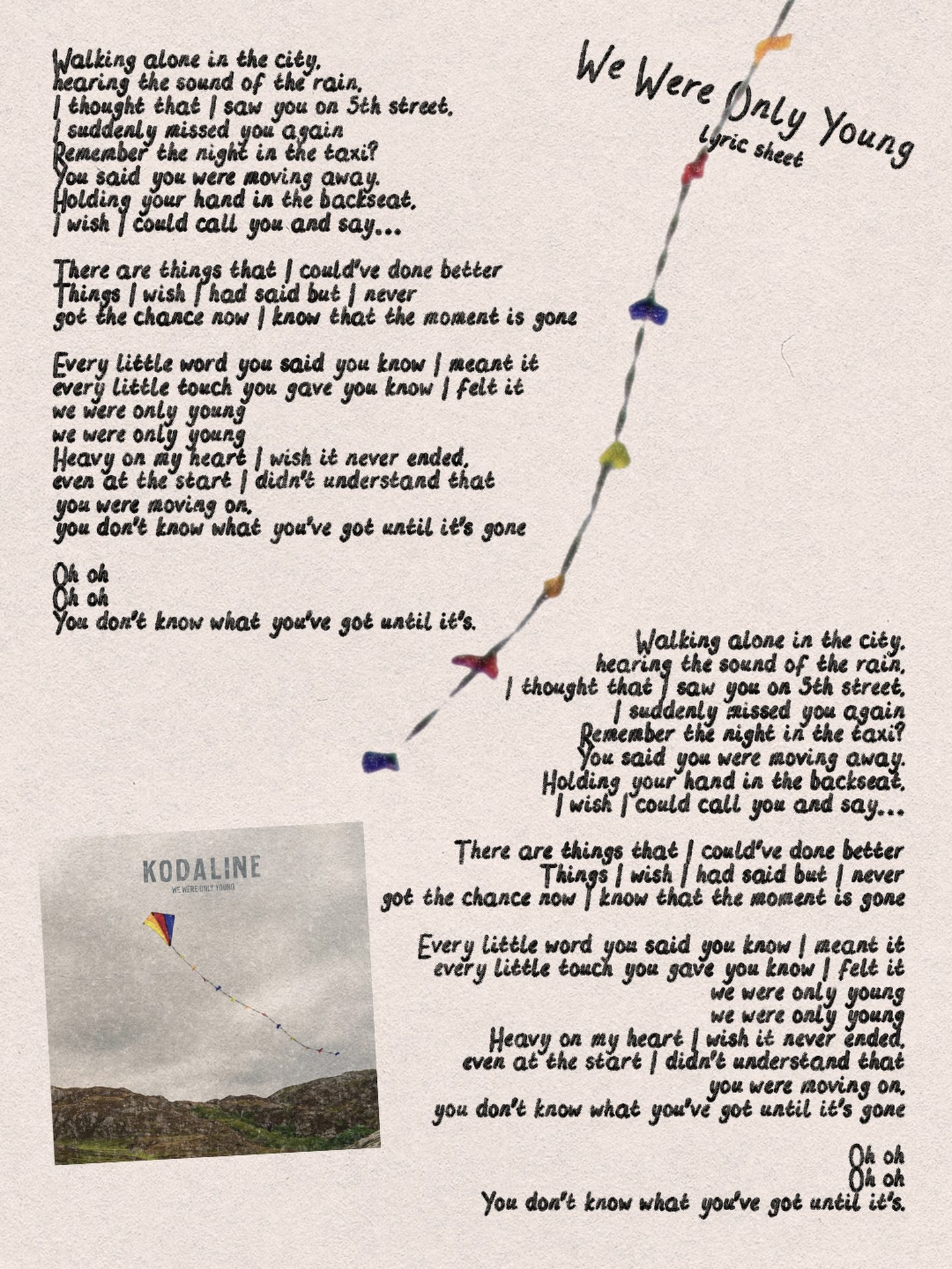 Kodaline — 'We Were Only Young' Review: A Beautiful, Bittersweet ...